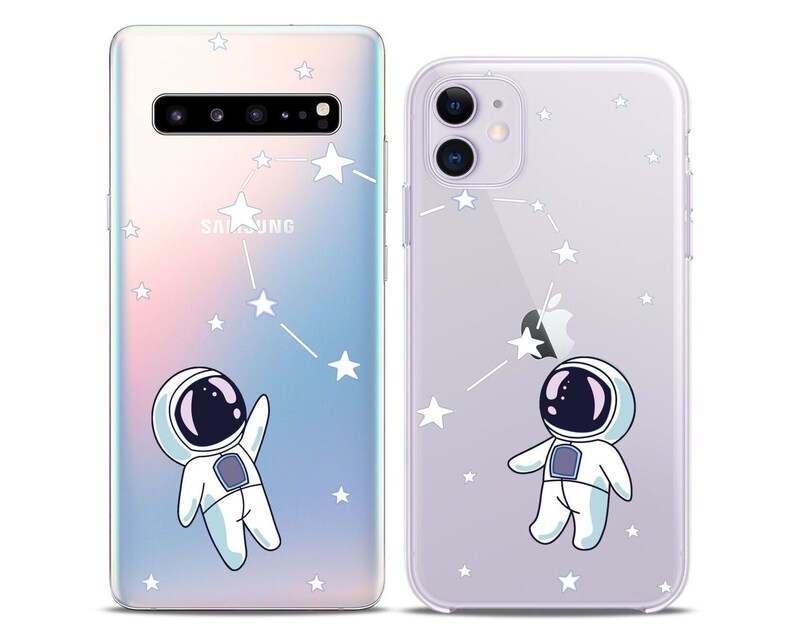 Astronauts in Love Matching Iphone Cases Iphone Case Stars Xs - Etsy