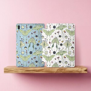 Luna Moth for Galaxy Tab A8 10.5 Moon Phases 10 Inch Tablet Cover ...