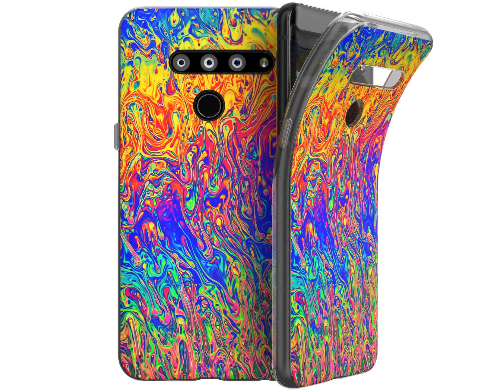 Psychedelic Art Google Pixel 3 XL Abstract Rainbow Phone Case | Etsy