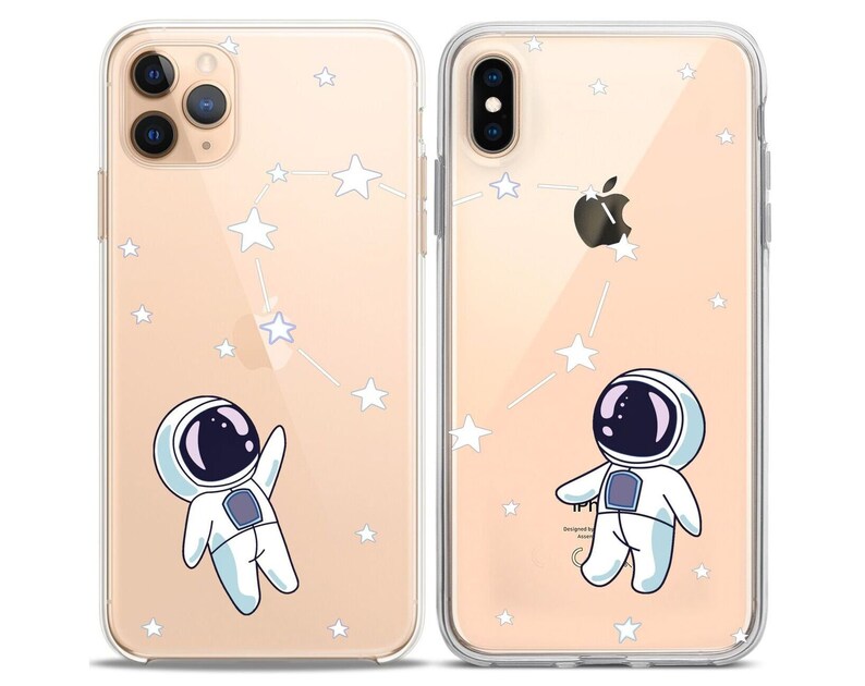 Astronauts in Love Matching Iphone Cases Iphone Case Stars Xs - Etsy