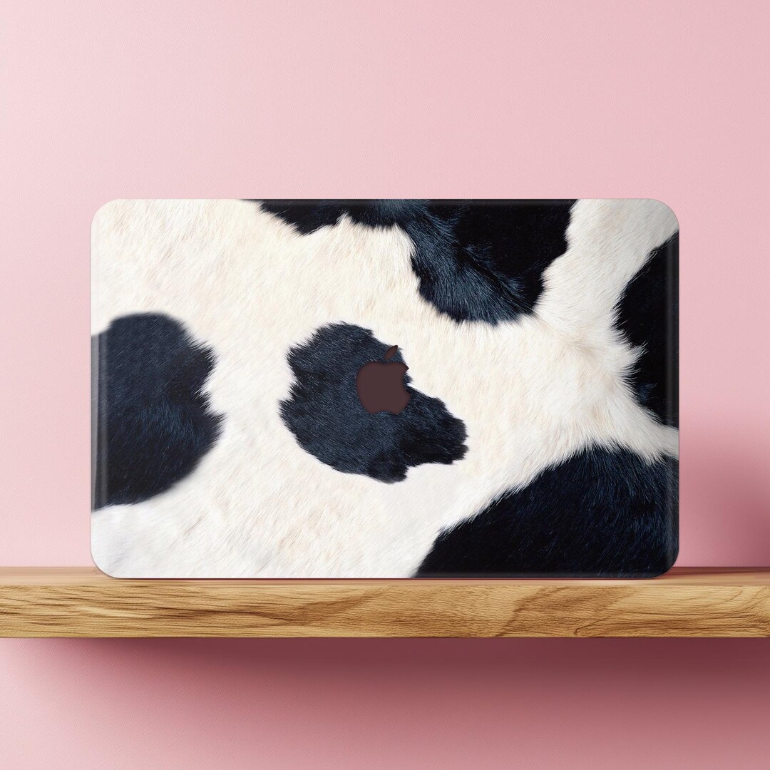 Black & White Cow MacBook Pro Case 16 14 Inch M3 M2 M1 Adorable Air 15 ...