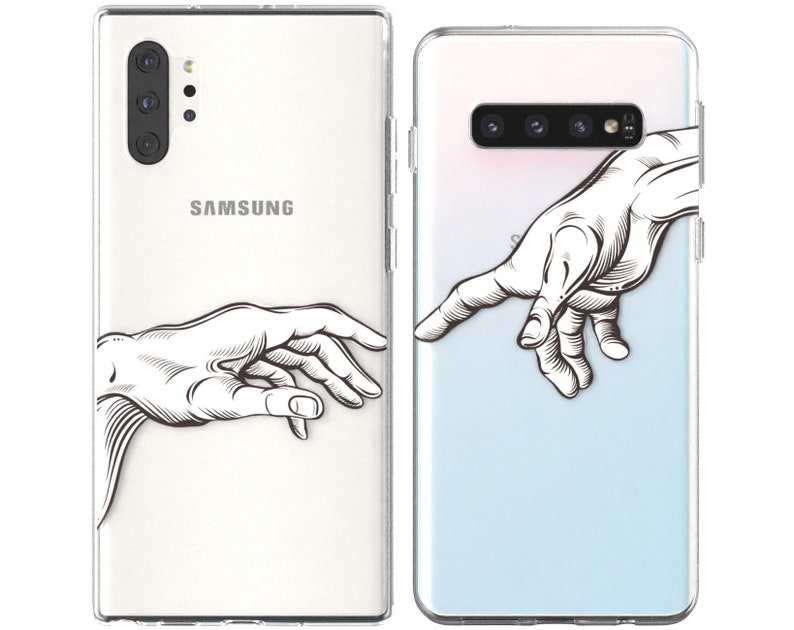 The Creation of Adam Hands Cute Couple Case Iphone 12 Case | Etsy