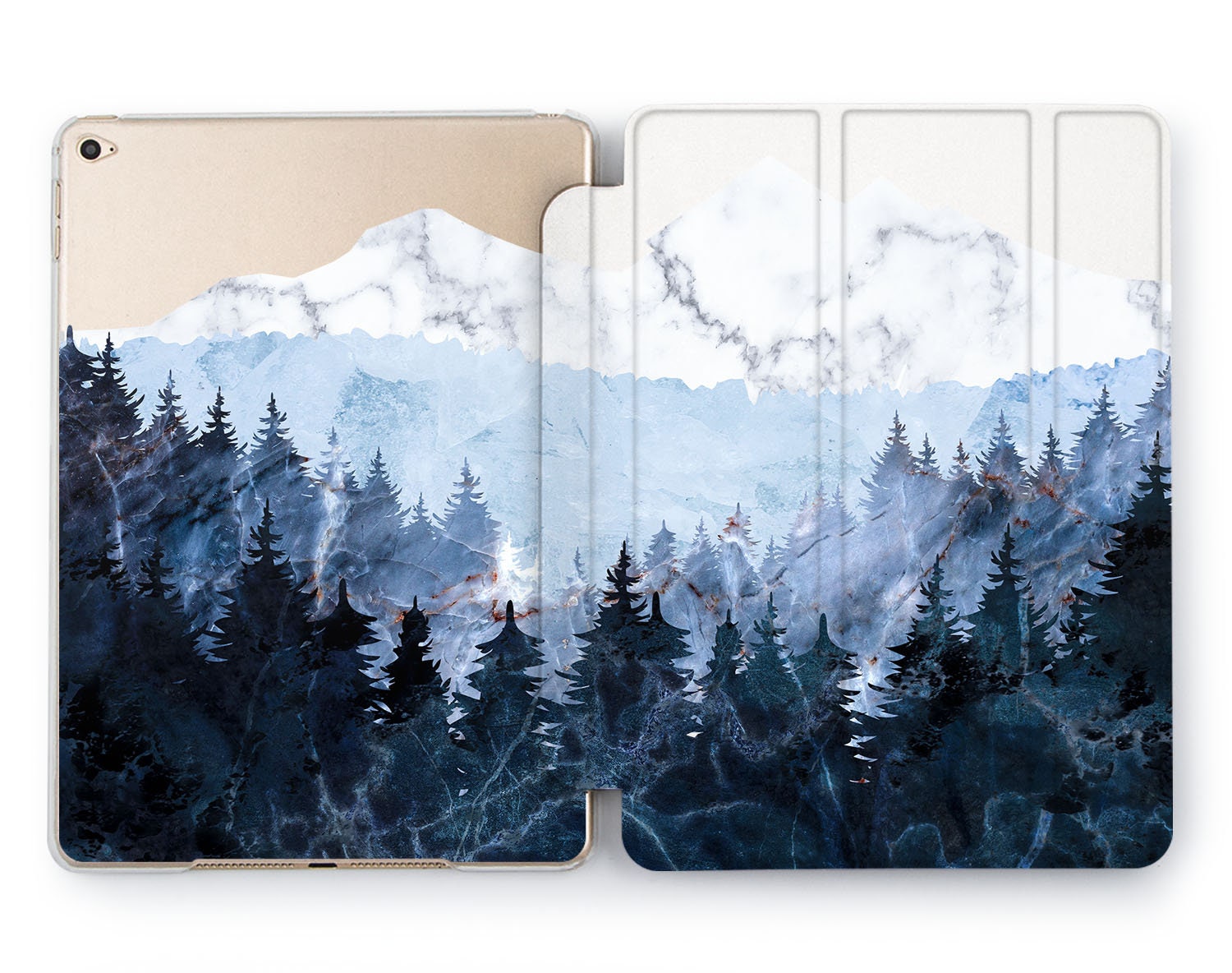 Blue Forest Mountain Landscape Ipad Case Nature Ipad 10.5 Pro - Etsy