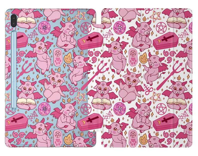 Kawaii Lucifer Fits Samsung Tab S6 Case Satan Tablet Case - Etsy