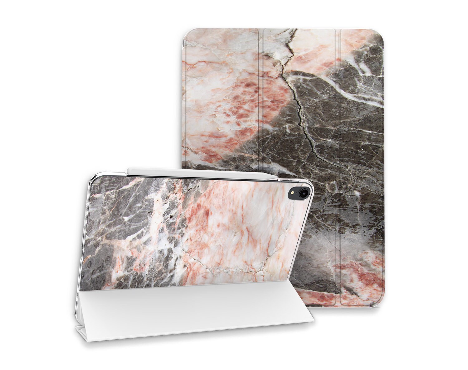 Pink powder iPad Air 2019 Marble iPad case stone iPad Pro 10.5 | Etsy
