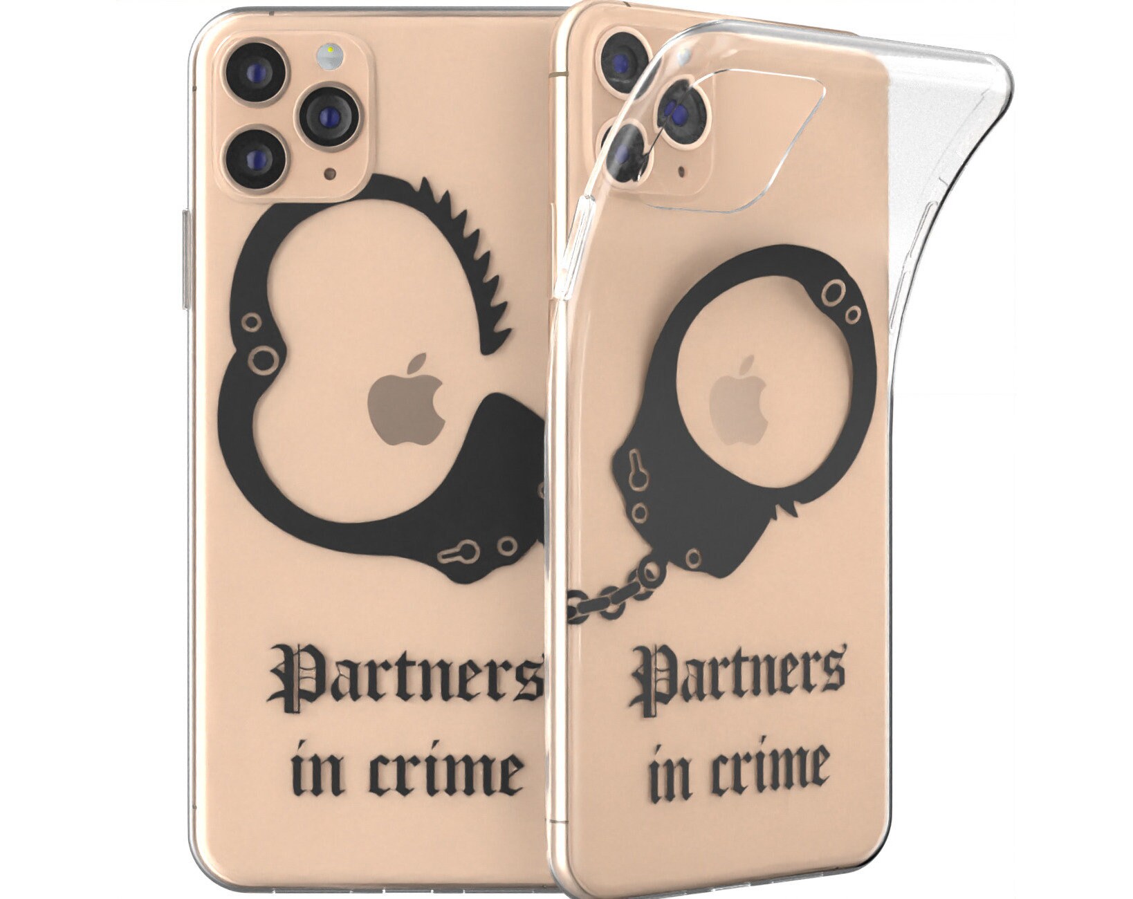 Partners in Crime Handcuffs Funny Couple Case Iphone Xr Case - Etsy