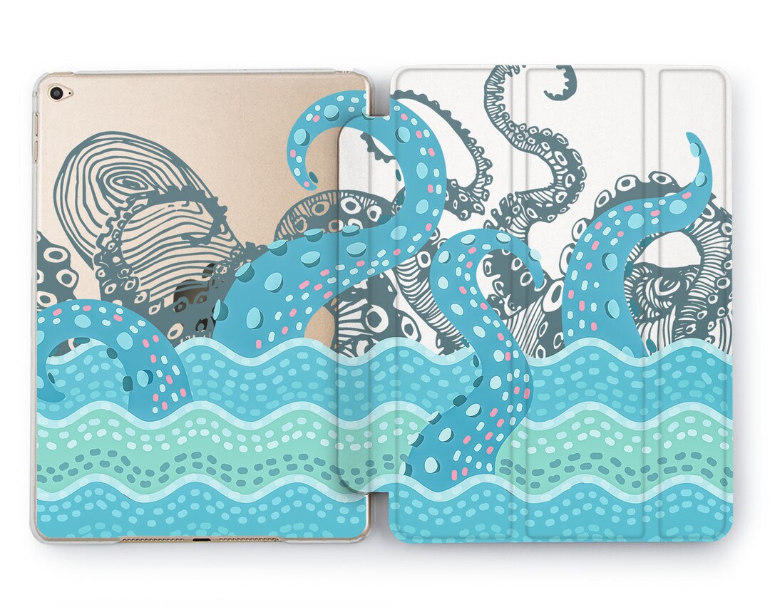 Octopus Tentacles iPad Case Mini 5 Ocean Waves 10.2 iPad Case - Etsy
