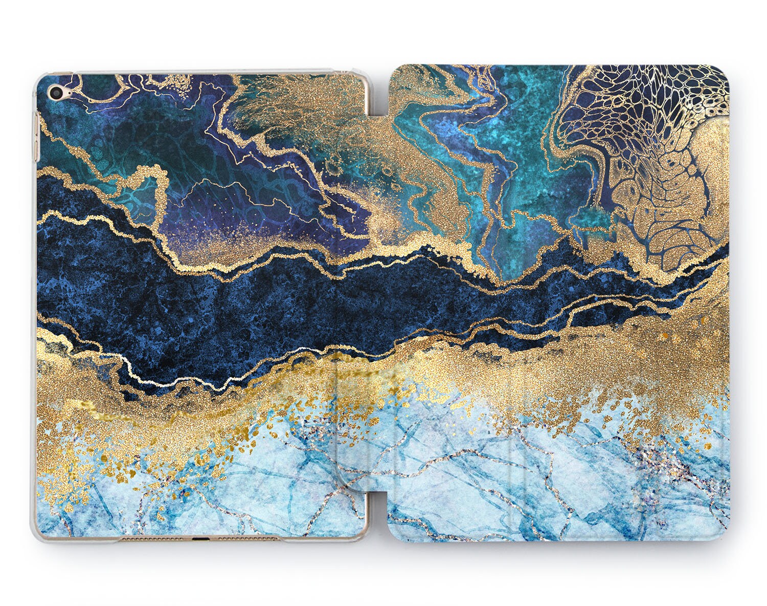 Luxury marble iPad Pro 11 case Golden stone iPad Mini 5 2020 | Etsy