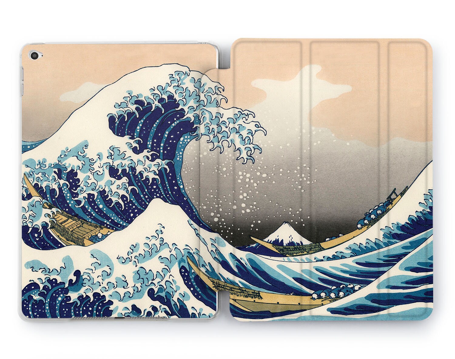 Great Wave Painting Mini Ipad 5 Case Japanese Art Ipad Pro - Etsy