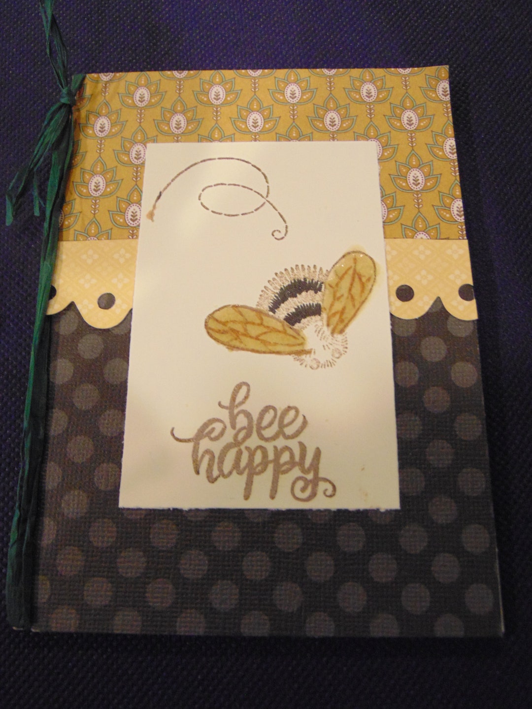 Bee Happy Greeting Card Making Kit - Etsy