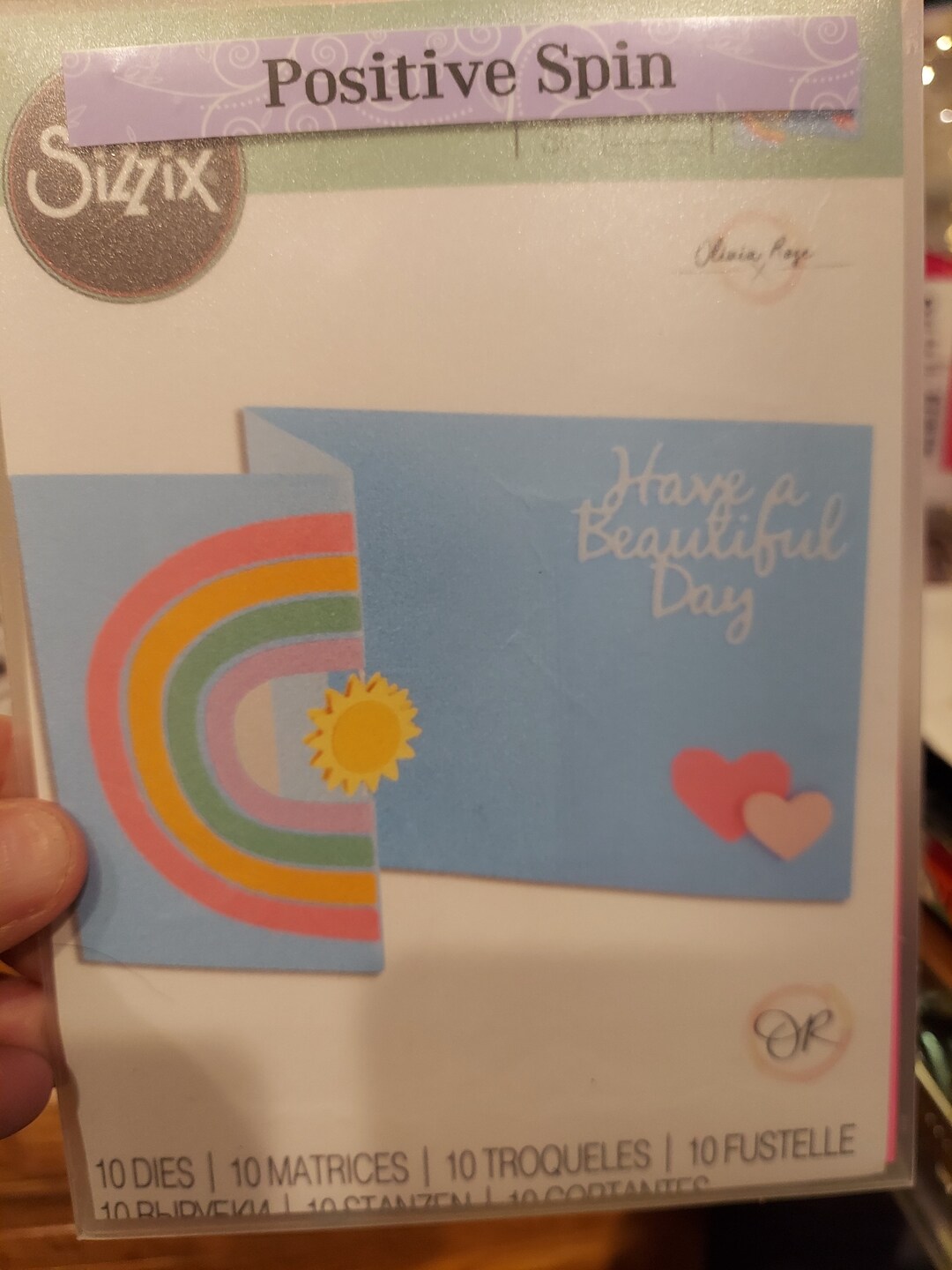 Sizzix Die Set- Positive Spin, Set of 10 Dies - Etsy