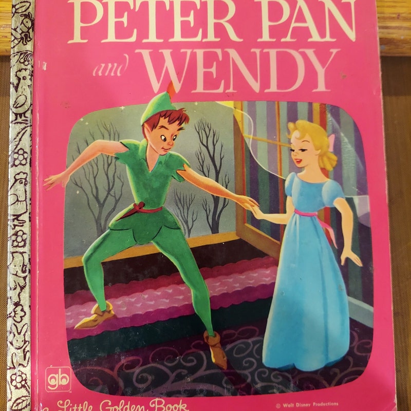 Peter Pan Golden Book - Etsy