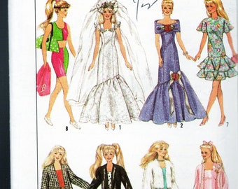 Uncut Vintage Bunny and Clothes Pattern Simplicity Crafts 8322 - Etsy