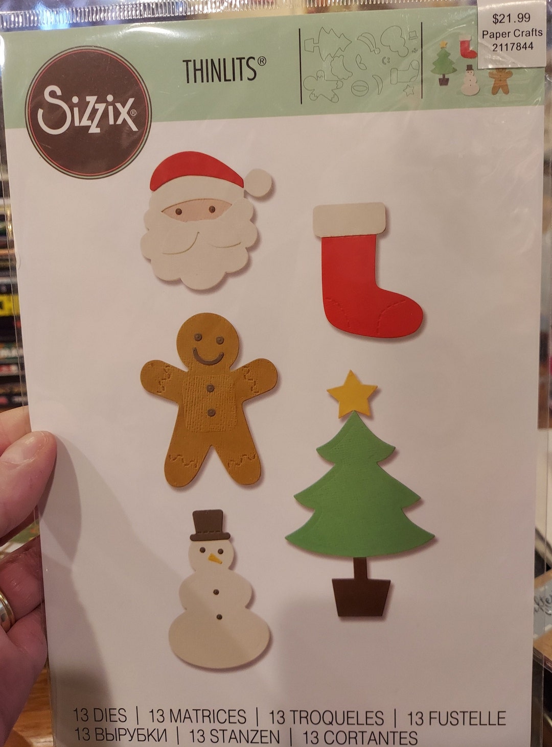Sizzix, Basic Christmas Shapes Die Set, New in Package - Etsy