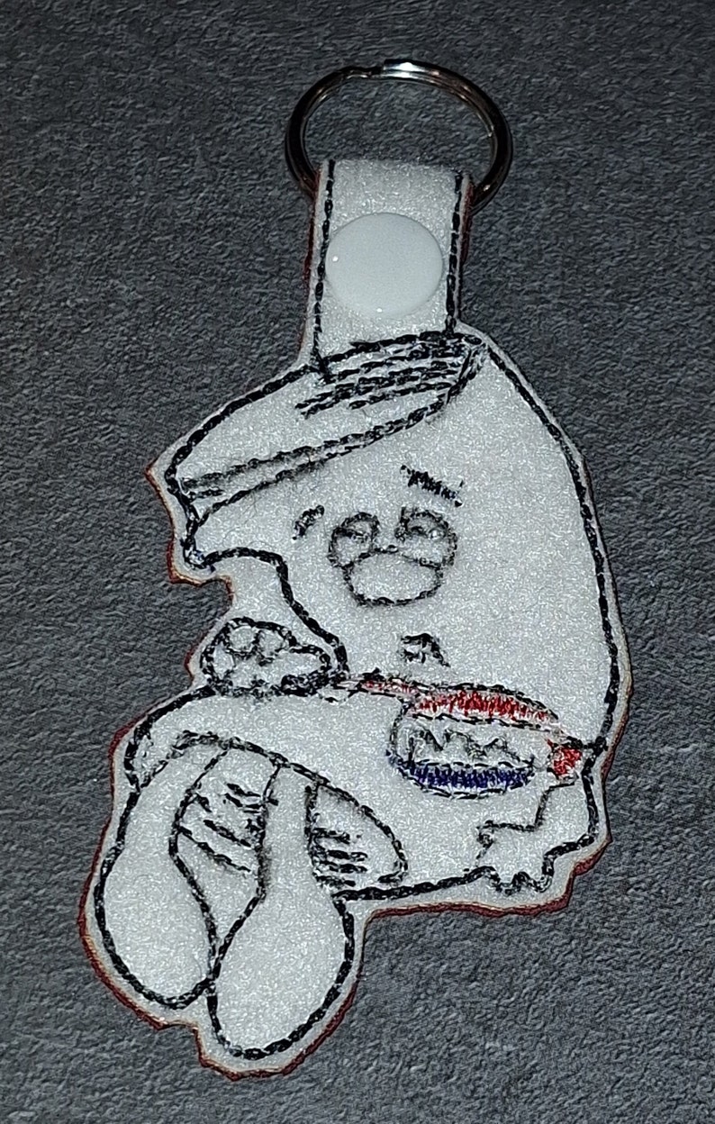 Embroidered School House Rocks, I'm Just a Bill Key Fob - Etsy