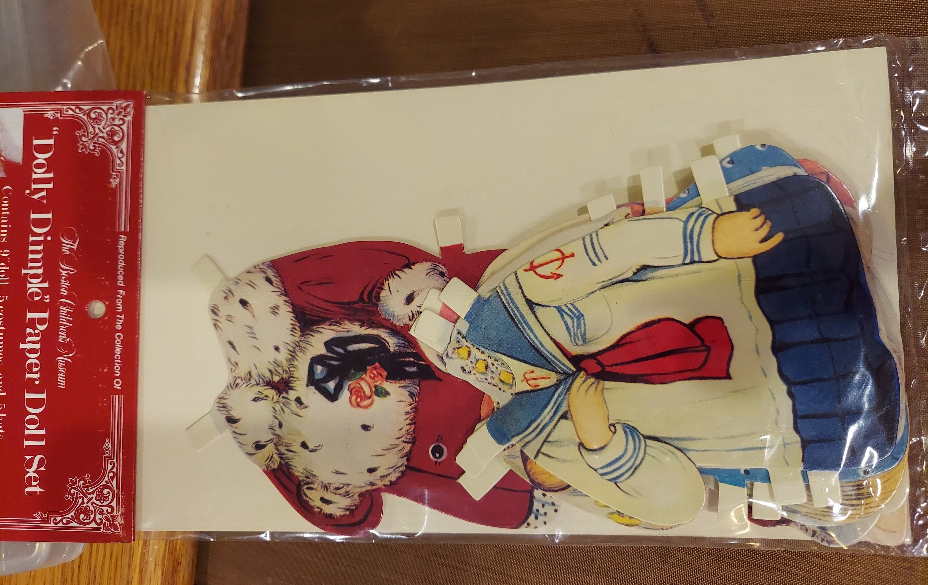 Vintage Dolly Dimple Paper Doll Set, 5 Costumes, 5 Hats and 9' Doll - Etsy