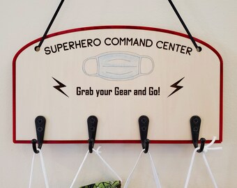 Superhero Rack - Etsy