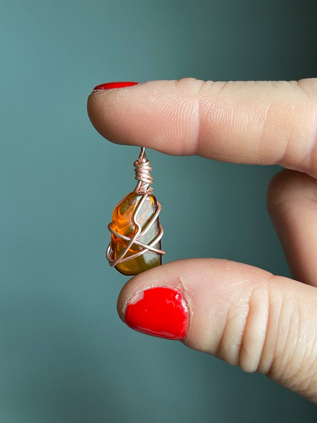 Amber Necklace Healing Gift for Her, Amber, Amber Stone Necklace ...