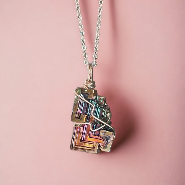 Bismuth Pendant - Etsy