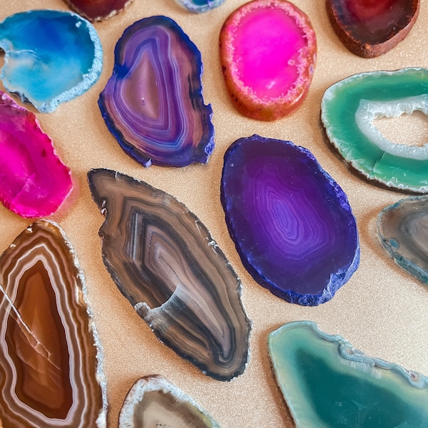 Bulk Agate Slices - Etsy
