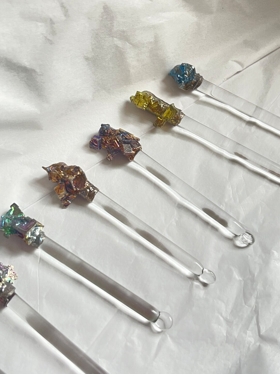 Bismuth Glass Carving Multipurpose Tool for Smoking, Mini Scoop - Etsy