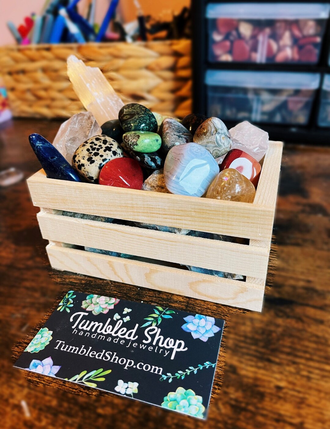 Mystery Box of 25 Crystals, Assorted Healing Crystals & Stones, Raw ...