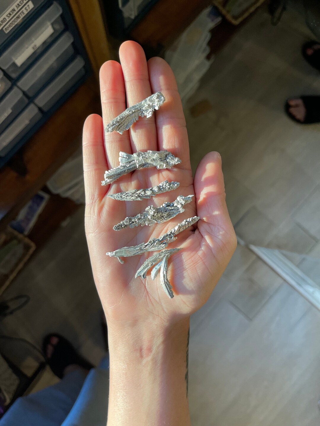 Magnesium Stone Crystals, Natural Mineral Specimen, Unique Gift - Etsy