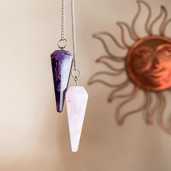 Crystal Pendulum - Etsy