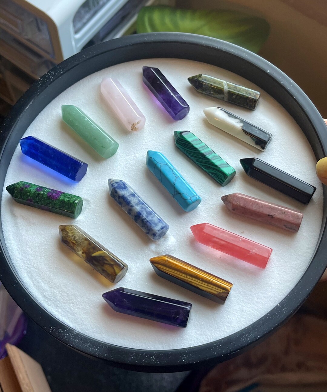 Natural Stone Crystal Towers, Assorted Crystal Point Towers: Polished ...