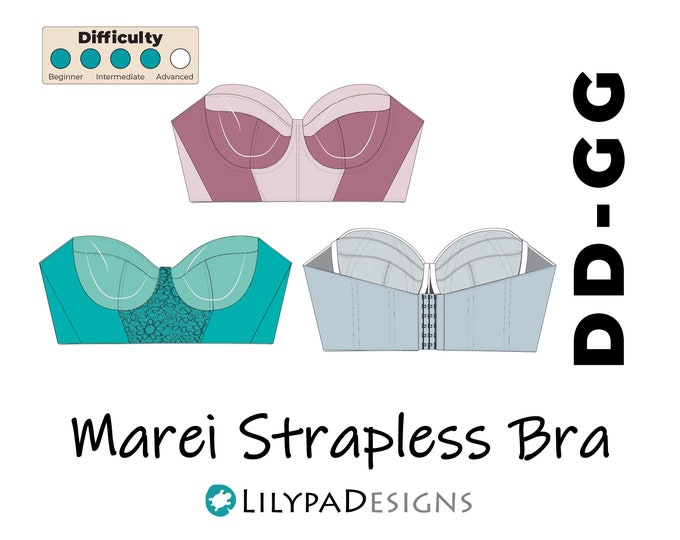 Va Bien Longline Strapless Bustier Bra (removable Strap) Style 1807 ...