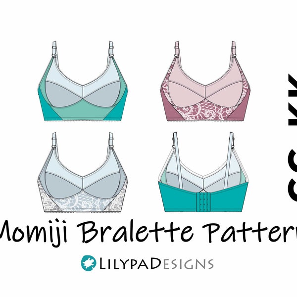 Large Cup Bra Pattern - Etsy