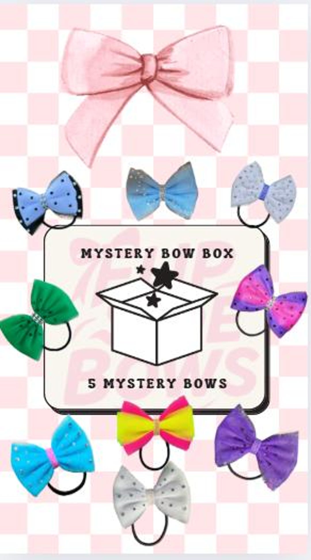 MYSTERY BOW BOX - Etsy