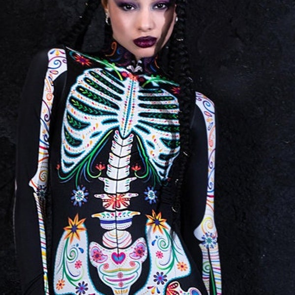 Day of the Dead Costume - Etsy