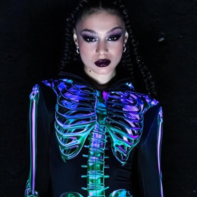 Sexy Skeleton Bodysuit - Etsy