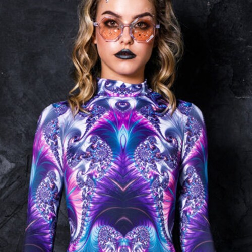 Festival Catsuit Aerial Costume Catsuit For Women Rave Etsy