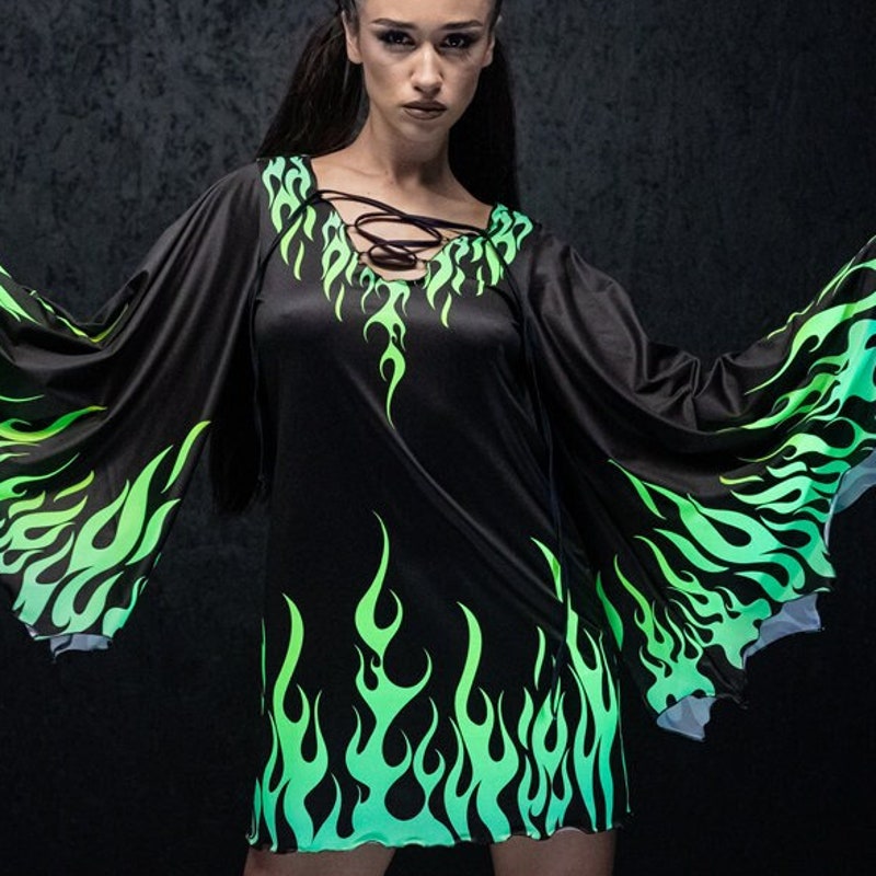 Flame Dress - Etsy