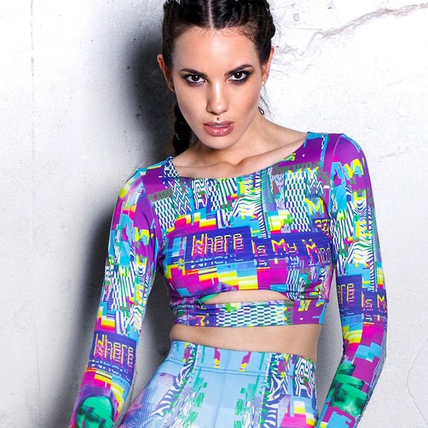 Rave Crop Top - Etsy
