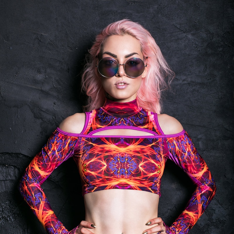 Futuristic Top - Etsy