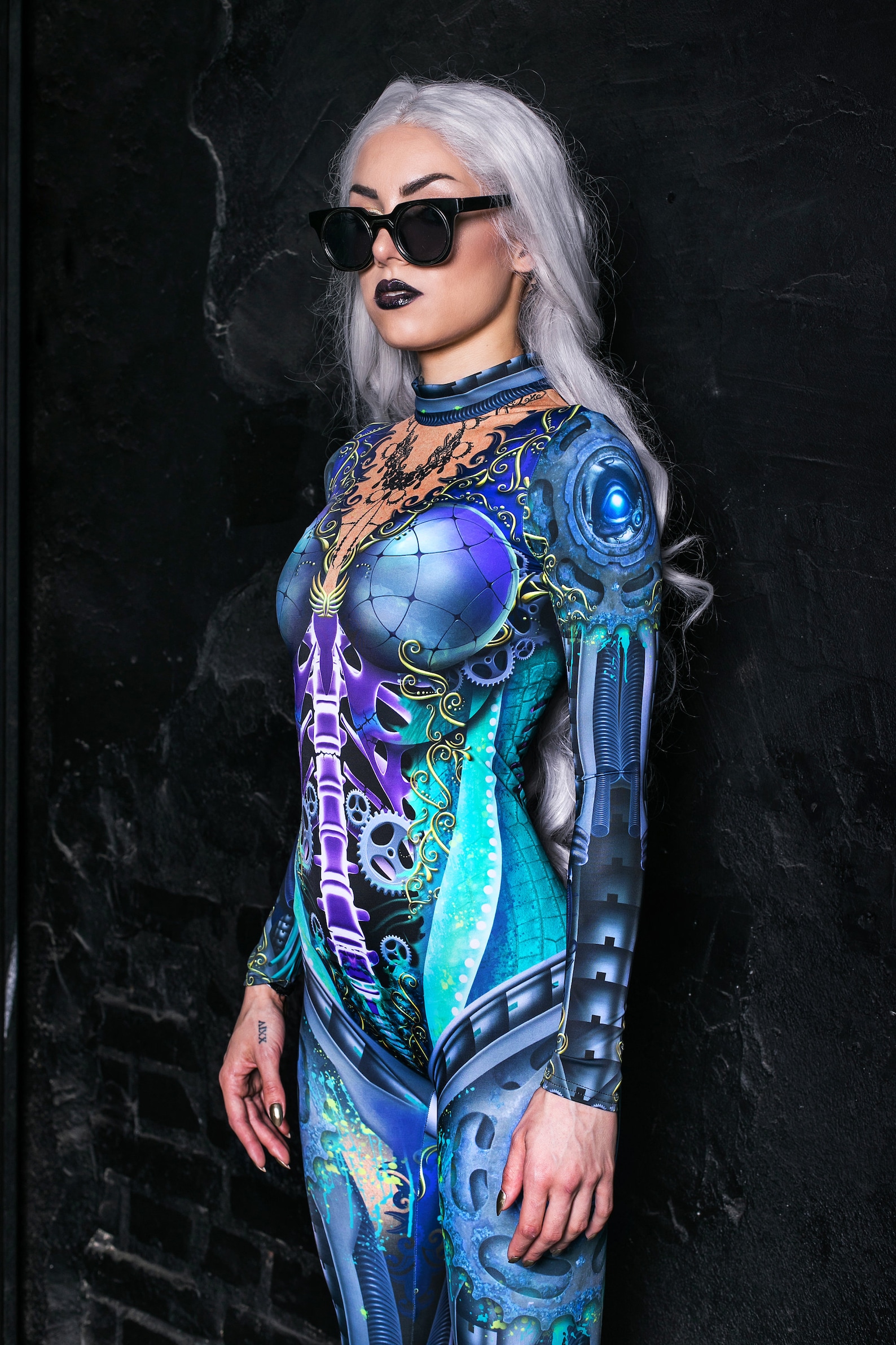 Burning Man Costumes, Rave Catsuit, Festival Adult Costume, Cyberpunk ...