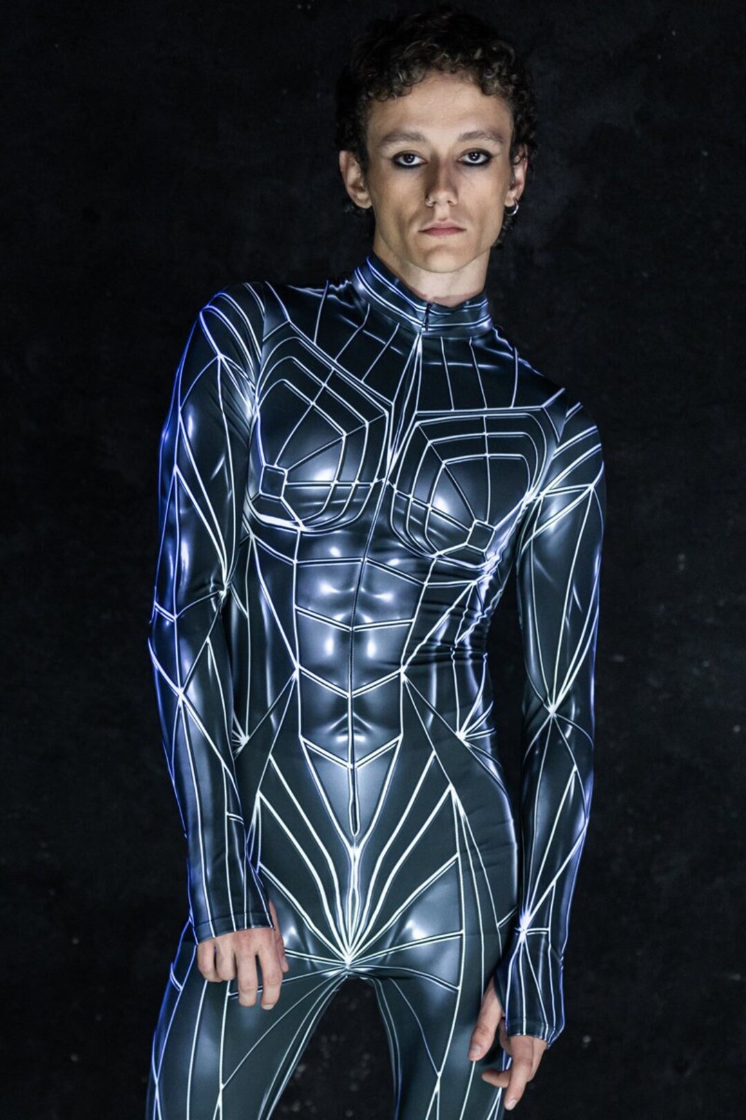 Sci-fi Halloween Costume for Men, Couples Halloween Costumes, Cyberpunk ...