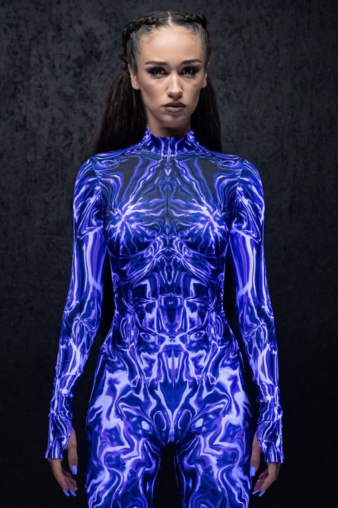 Electric Costume, Halloween Costume for Women, Couple Costumes, Cyber ...