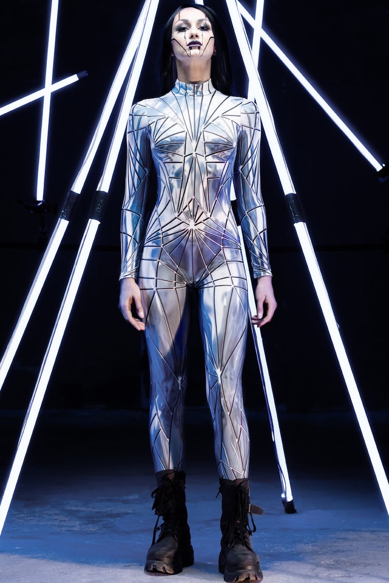 Sci Fi Halloween Costume Sexy Halloween Costume Women | Etsy