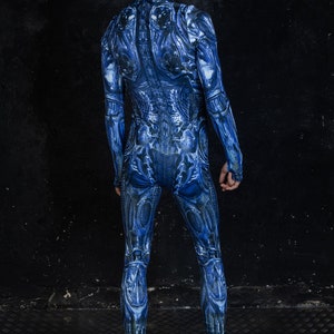 Xenomorph Costume for Men, Men Halloween Alien Costume, Cosplay Costume ...