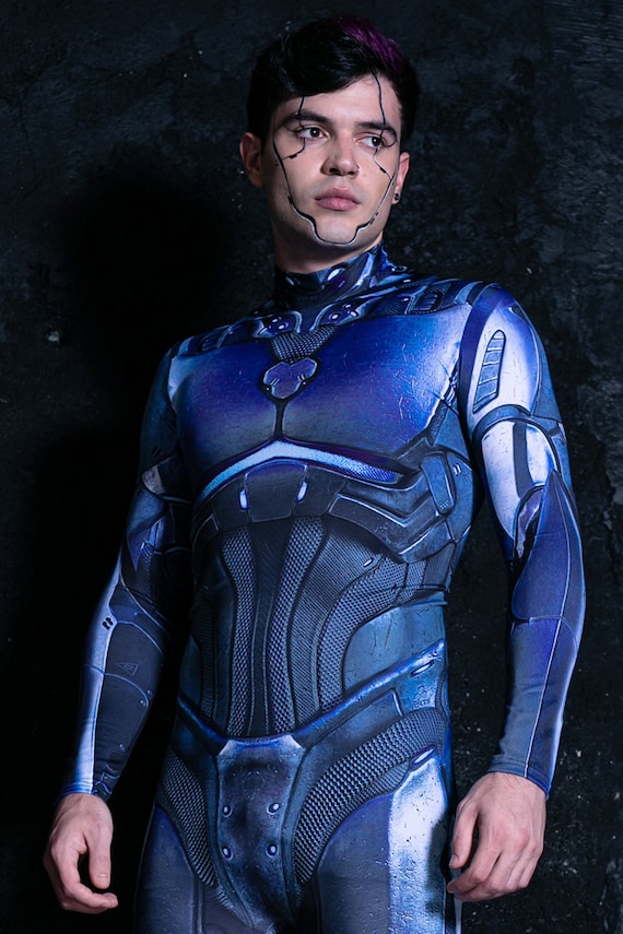Cyborg Superhero Costume
