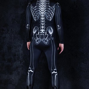 Black Skeleton Costume, Men Halloween Costumes, Skeleton Couple Costume ...