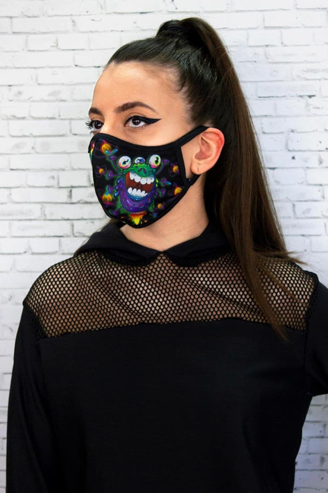 Alien Washable Face Mask Face Mask for Women Double Layer - Etsy