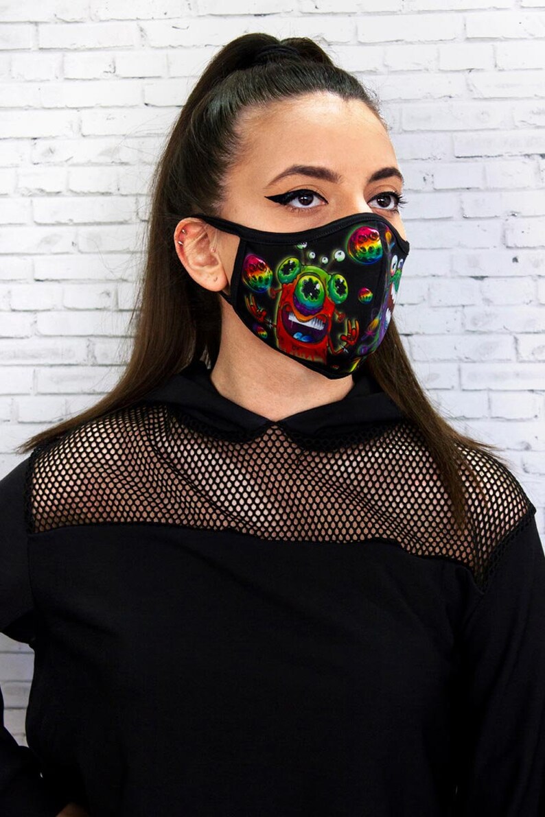 Alien Washable Face Mask Face Mask for Women Double Layer - Etsy