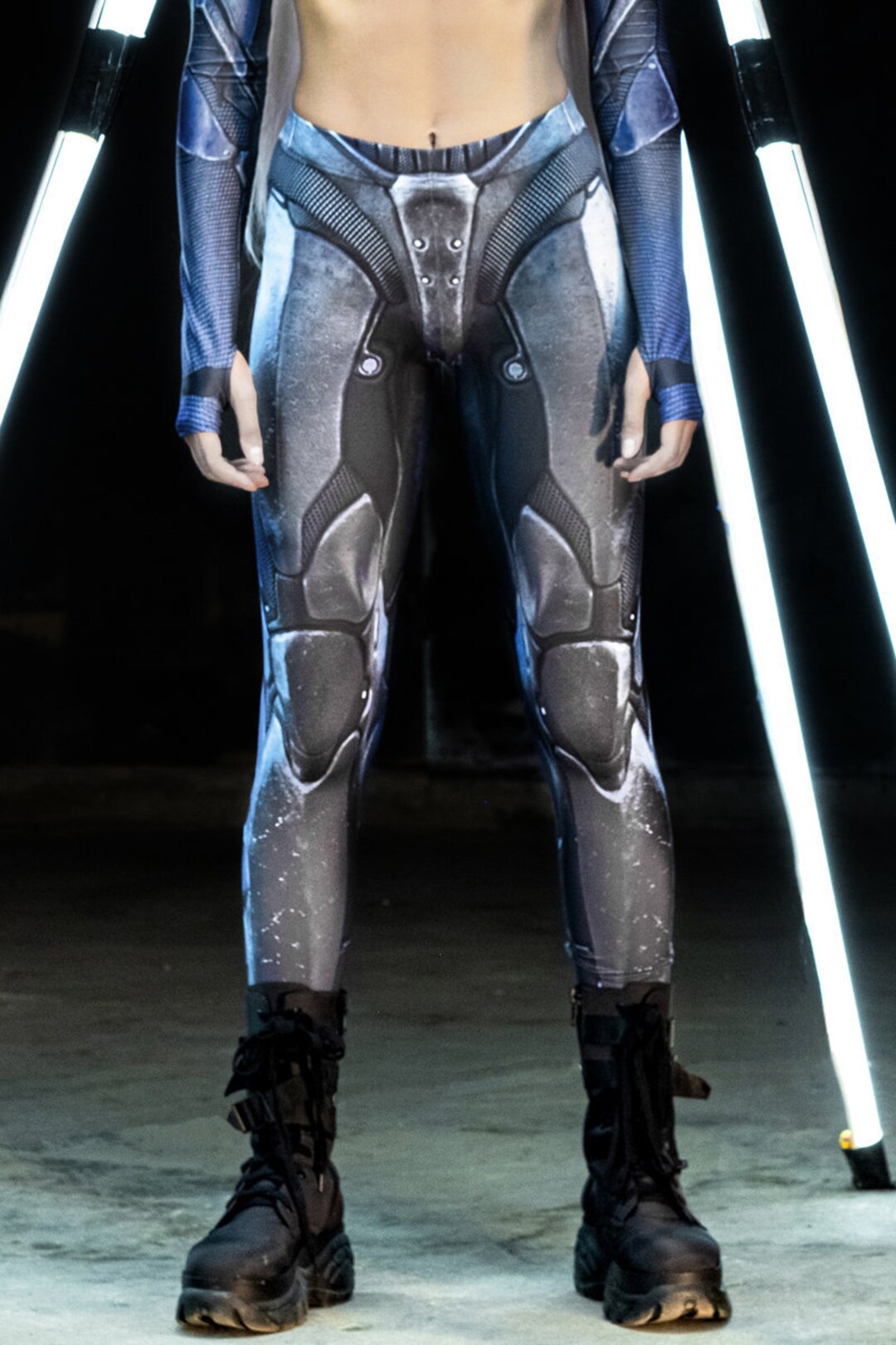 Robot Leggings, Sci Fi Leggings, Steampunk Leggings, Halloween Costume ...