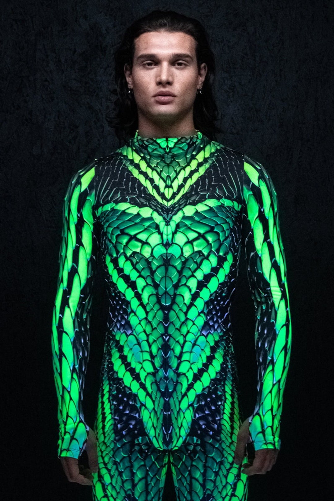 Green Snake Costume, Men Dragon Costume, Couples Costume, Adult ...