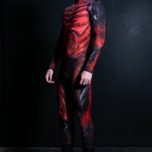Demon Costume for Men, Male Halloween Costume, Devil Cosplay Costume ...